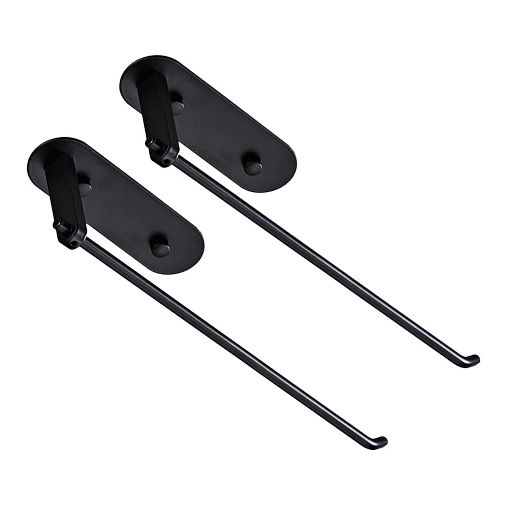 2pcs Kitchen Wall-mounted Plastic Wrap Storage Rack Roll Paper Hanging ...