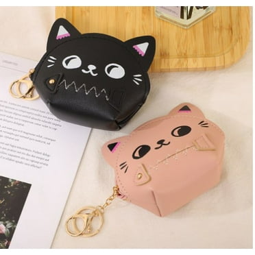 3D Print Adorable Big Blue Eyed Kitty Cat Purse Pencil Bag Pouch Small ...