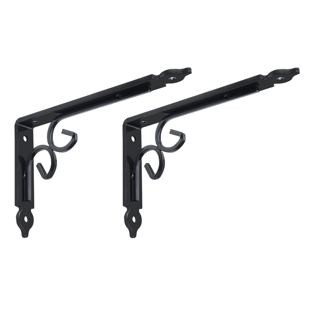 2pcs L Type Shelf Bracket Triangular Brackets Heavy Duty Storage ...