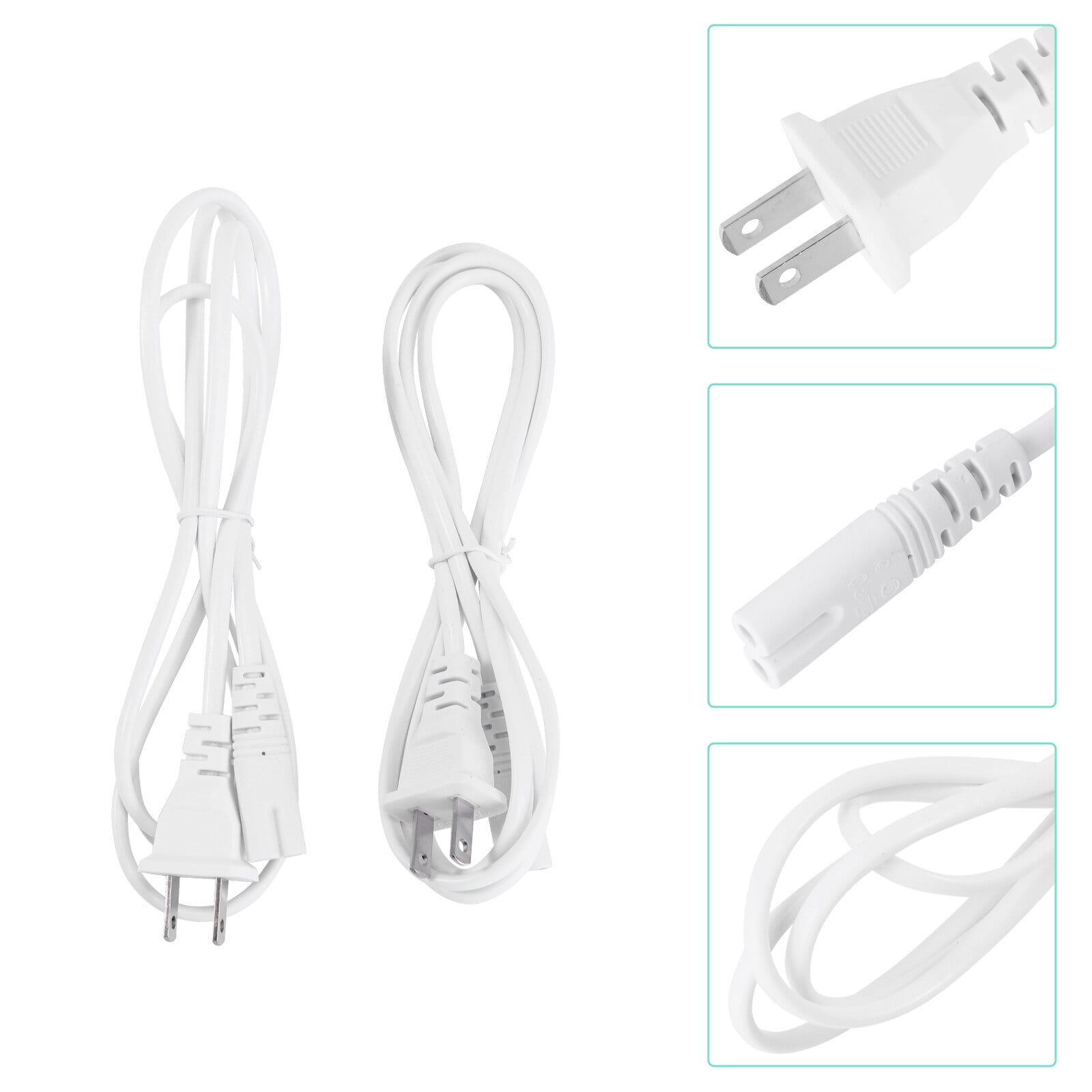 Raindrops Power Cable with Builtin Switch for Machine PVC 3Slots ...
