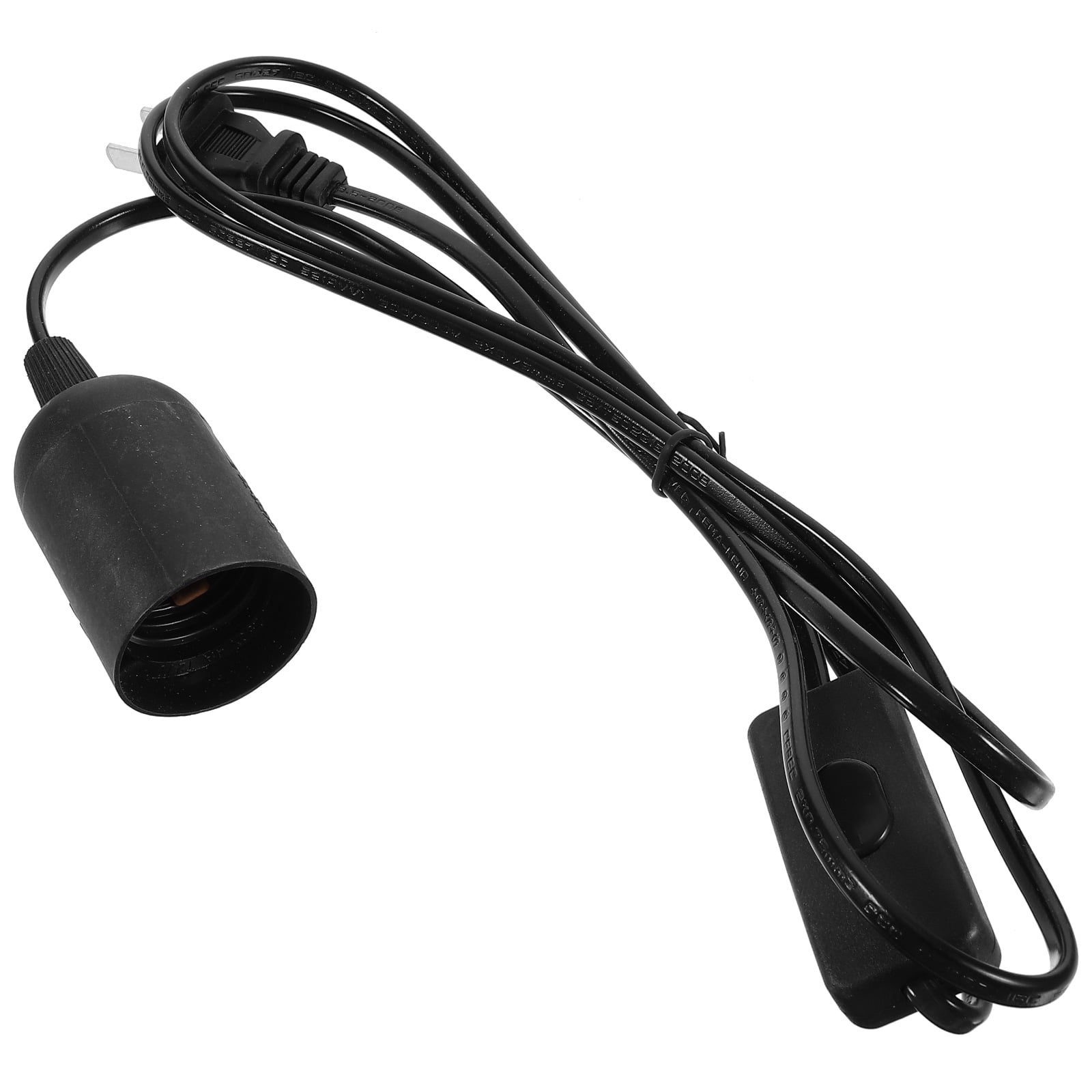 Pendant Lamp Socket with Cord for Lighting Use Compatible with E26 E27 ...