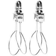 Creative Hobbies® Lamp Shade Light Bulb Clip Adapter - Silver Color (2 ...