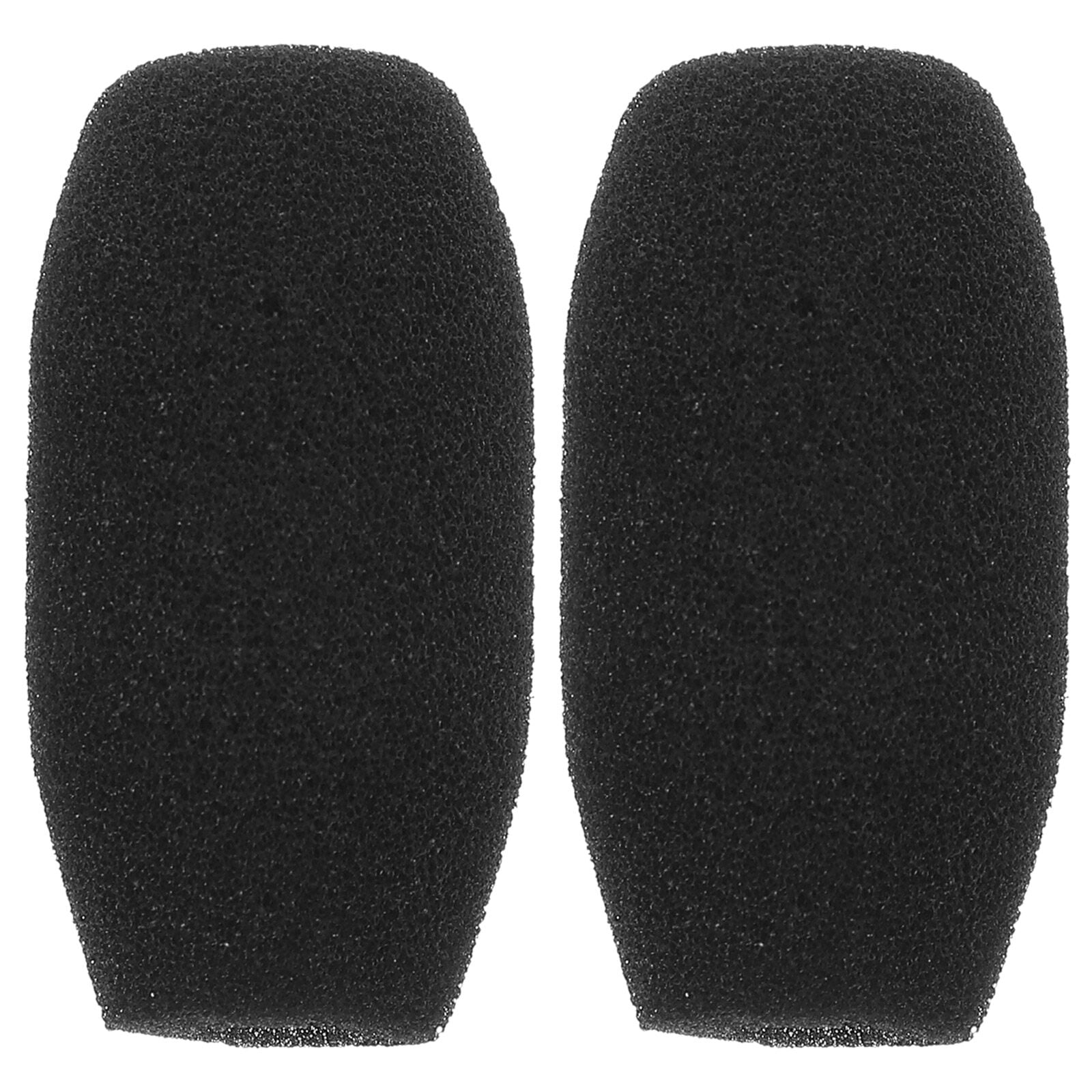 2pcs Lapel Mic Wind Cover Microphone Sponge Covers Conference ...