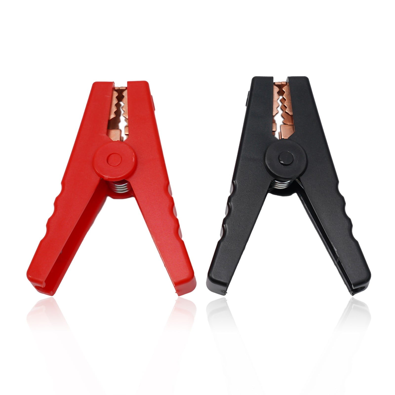 2pcs Large 100A Crocodile For Alligator Clips Car Battery Chargers ...