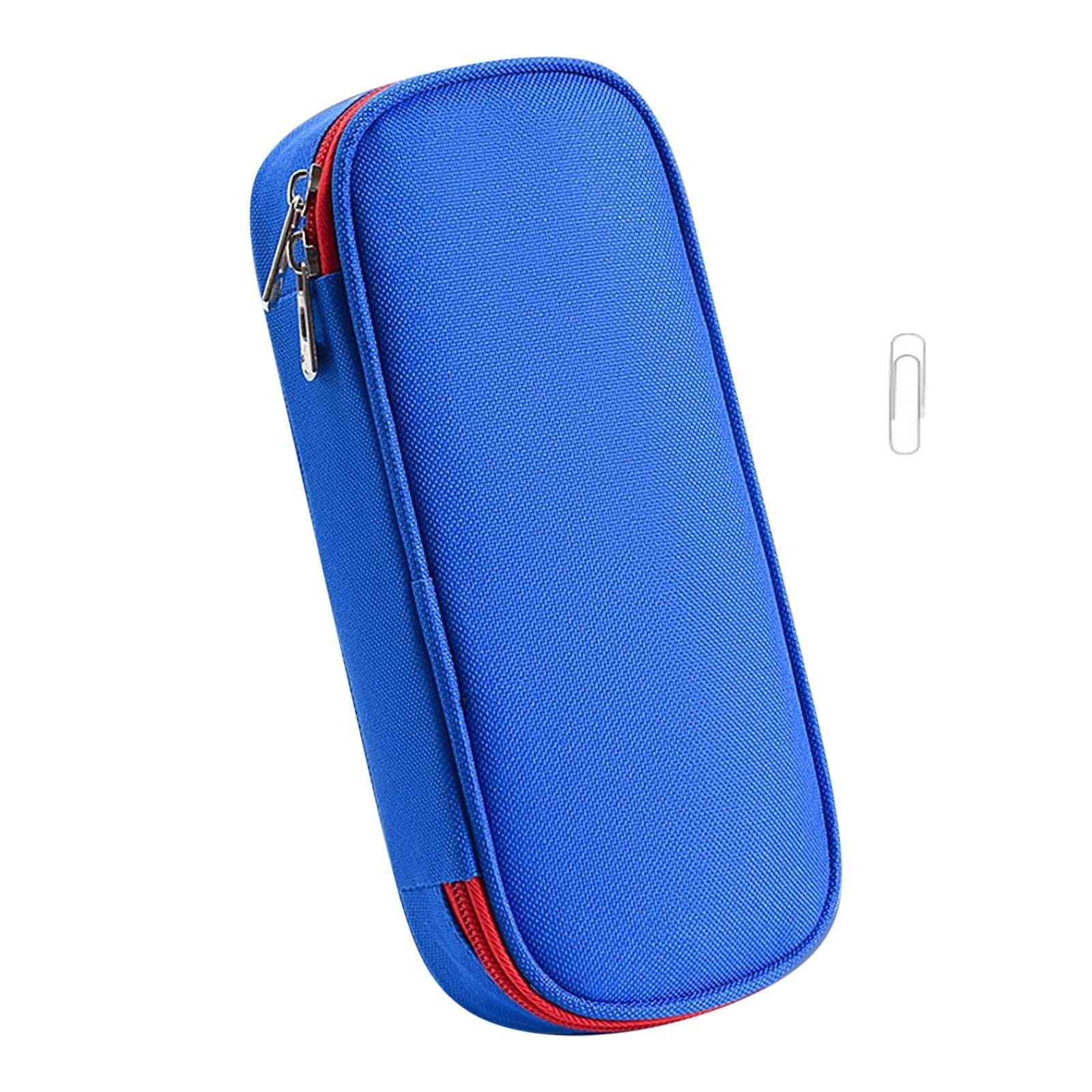 2pcs Large Storage Pencil Case Pen Bag with Zipper Big Capacity Pouch ...