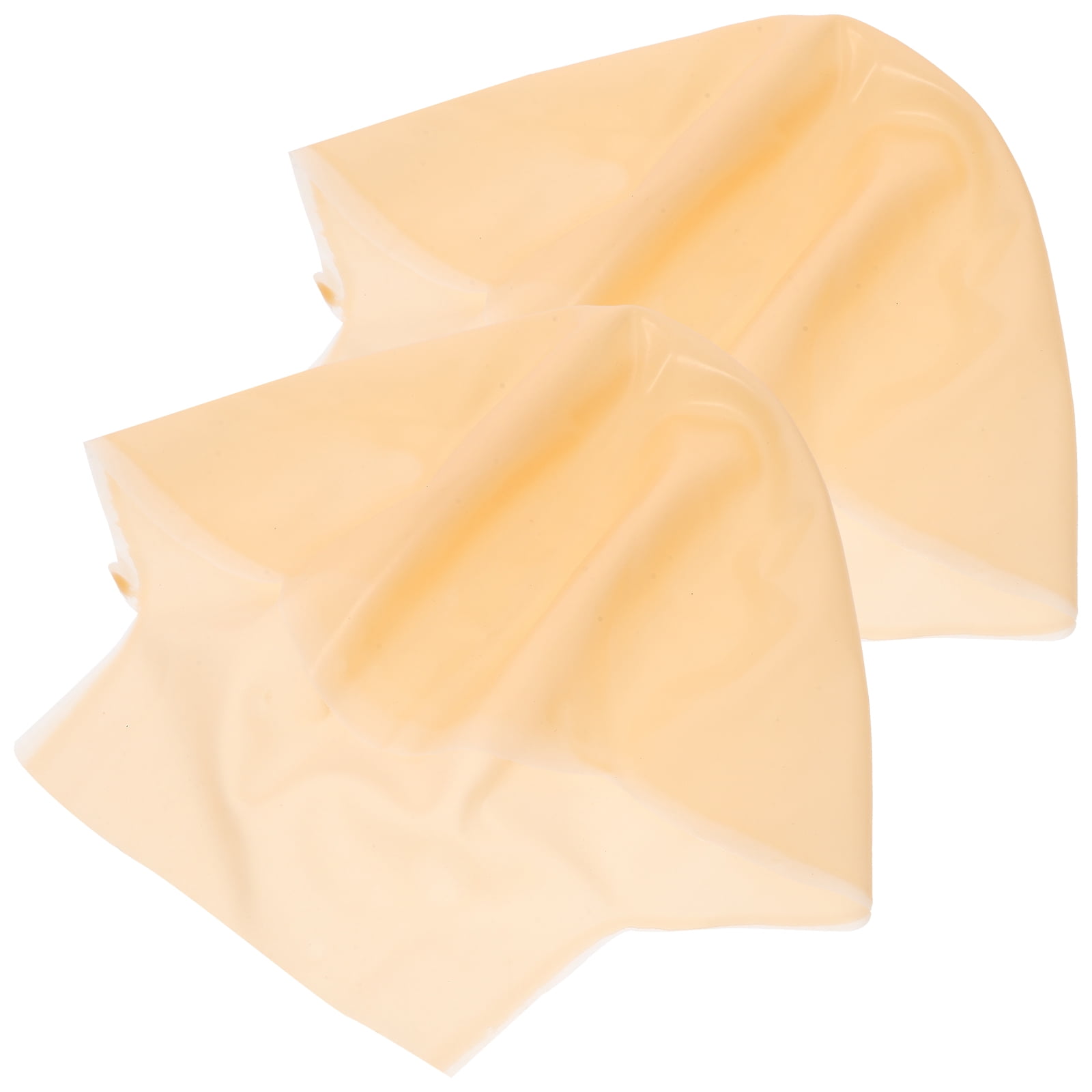 2pcs Latex Bald Head Caps Makeup Wig Caps Halloween Costume Accessory ...