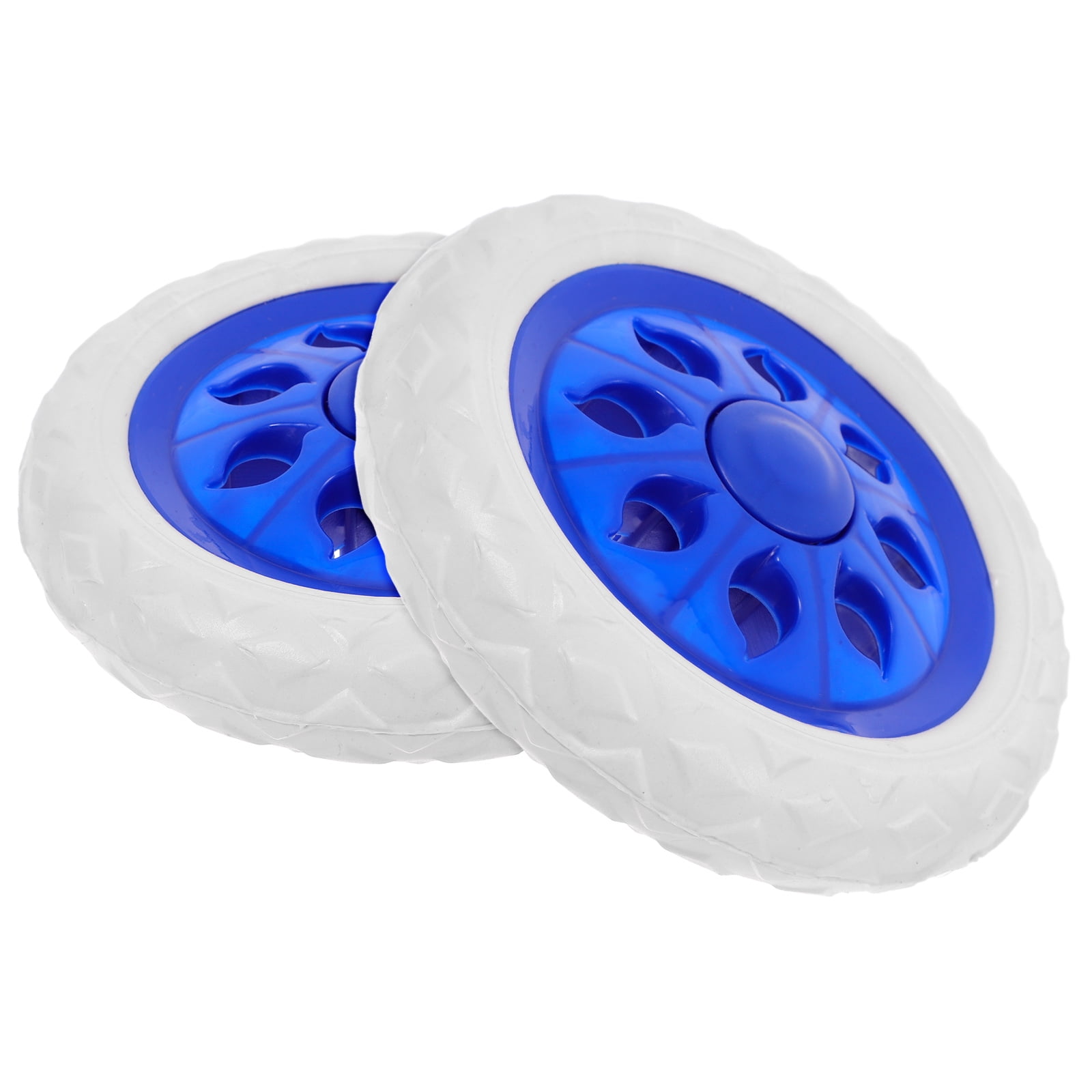 2pcs Laundry Cart Wheels Shopping Trolley Cart Wheels Shopping Cart ...