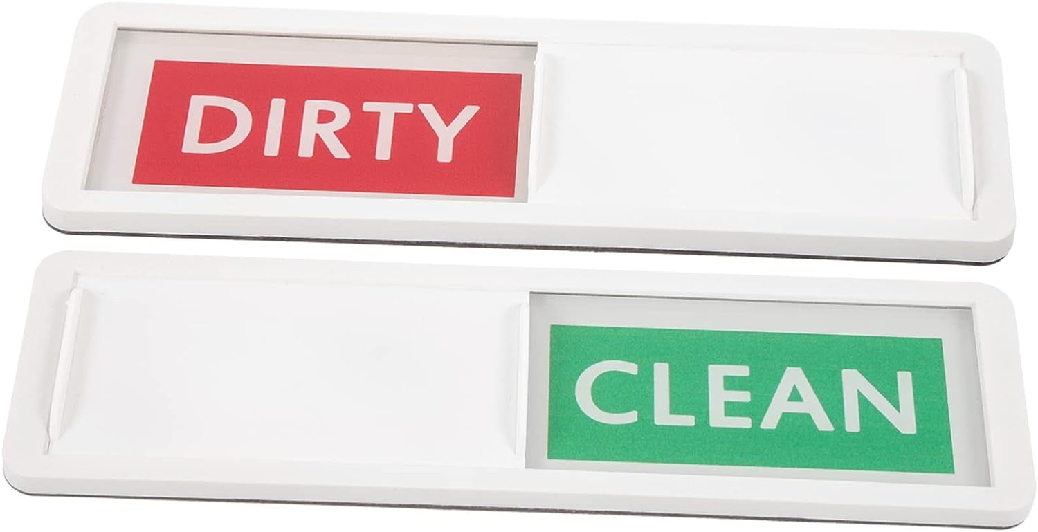 2pcs Laundry Room Sign Dishwasher Indicator Dishwasher Accessories ...