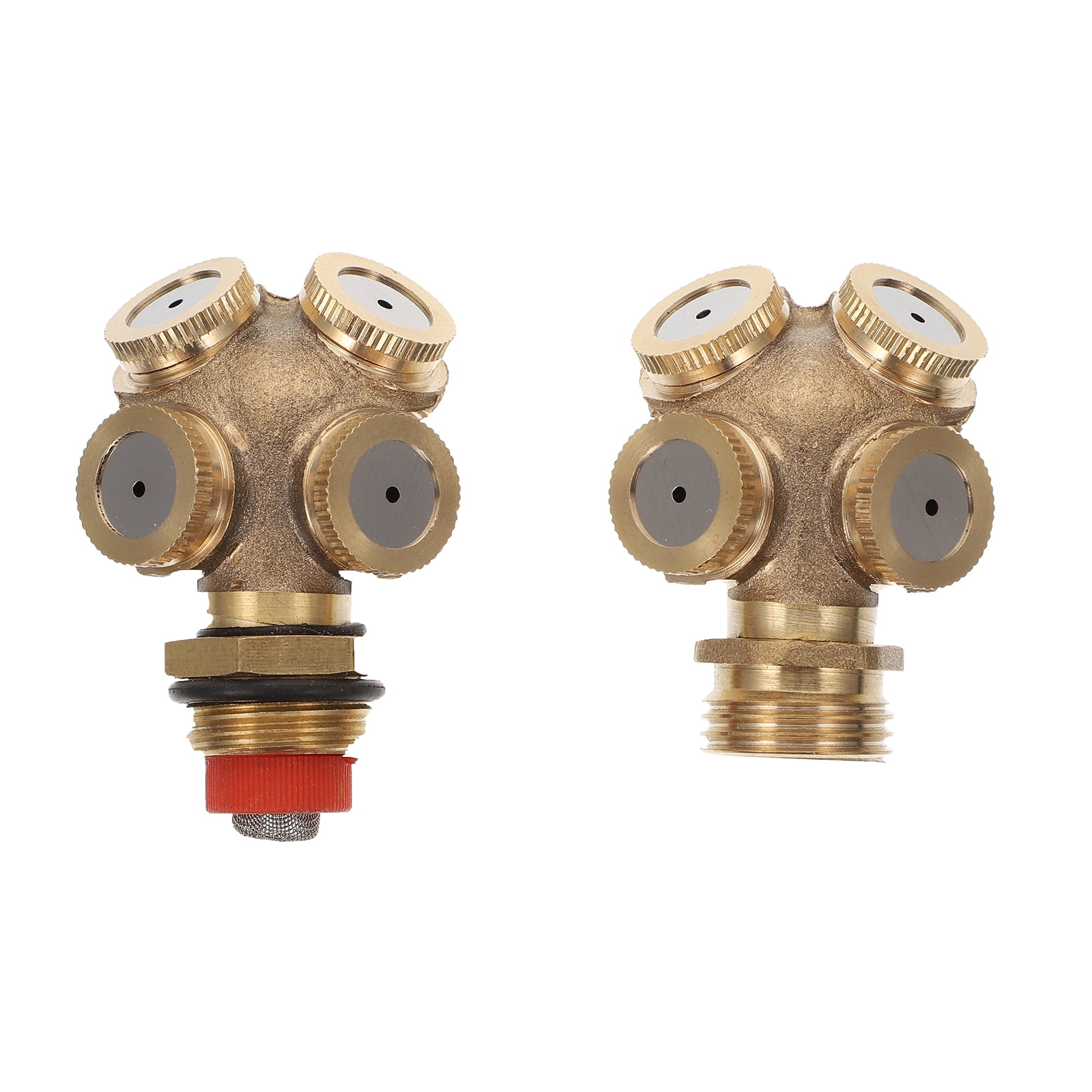 2pcs Lawn Sprinkler Cooling Garden Water Sprinklers Practical 4 Holes ...