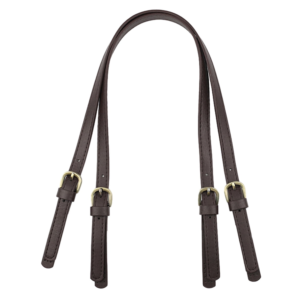 2pcs Leather Purse Straps, Handbag Handles Shoulder Straps Replacement ...