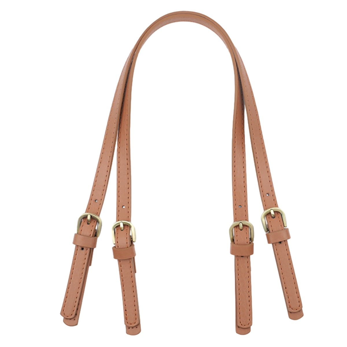 2pcs Leather Purse Straps, Handbag Handles Shoulder Straps Replacement ...