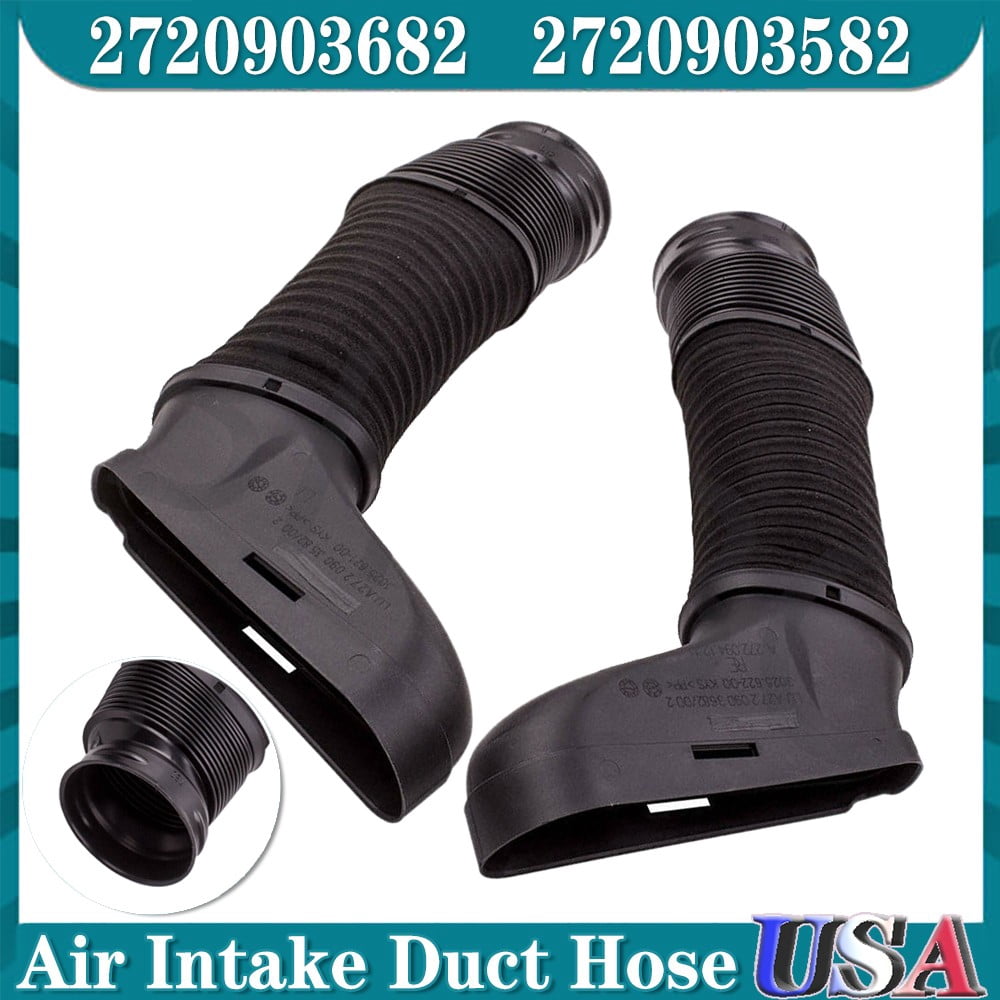 2pcs Left & Right Air Intake Inlet Duct Hose For Mercedes-Benz W204 ...