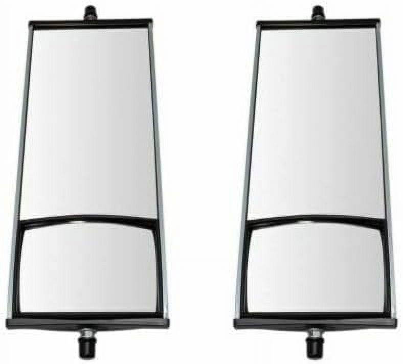 2pcs Left & Right Side Paint to Match Manual Exterior Door Rear View ...