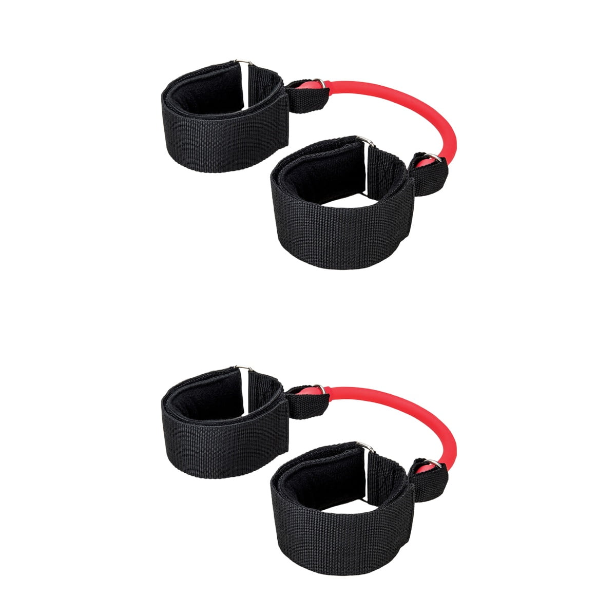 2pcs Leg Strength Exercise Rally Puller Resistance Bands Heavy Duty ...