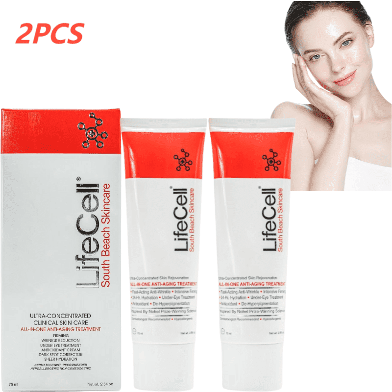 2pcs Life'Cell'Skincare All In One Anti-Aging Treatment,Reduce Fine ...