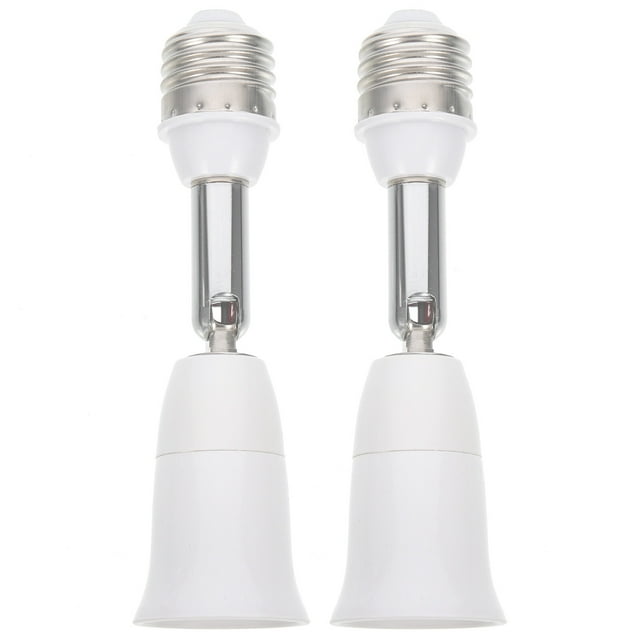 2pcs E27-E27 Bendable Light Bulb Socket Extender and Light Bulb ...