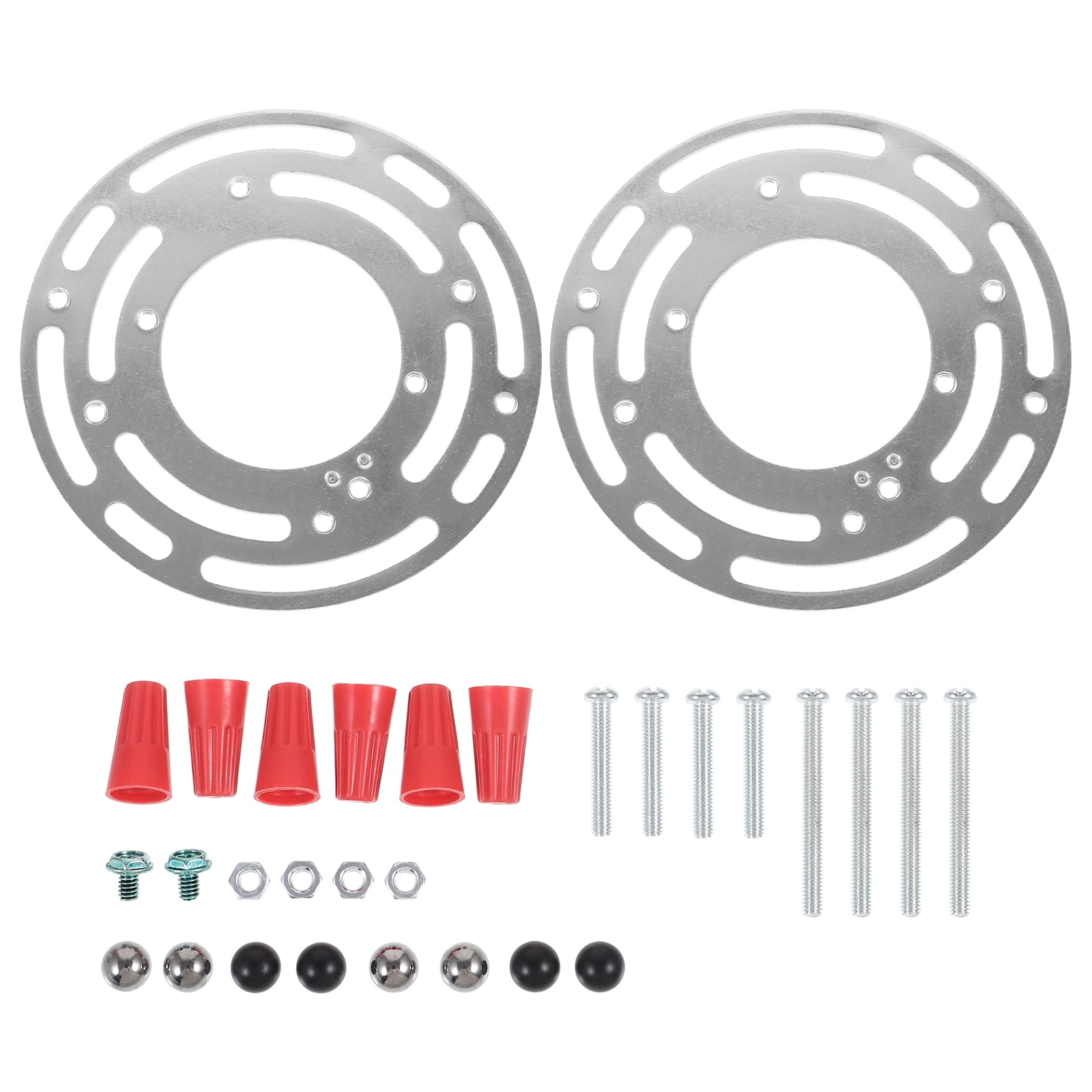 FONDOTIN Silver Stainless Steel Chandelier Mounting Bracket for Home ...