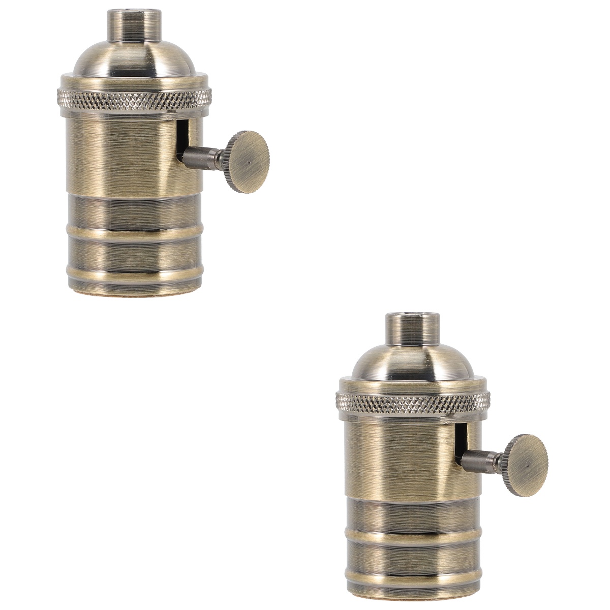 2pcs Light Socket E26/e27 Light Socket Ceiling Lamp Holder Base Vintage ...
