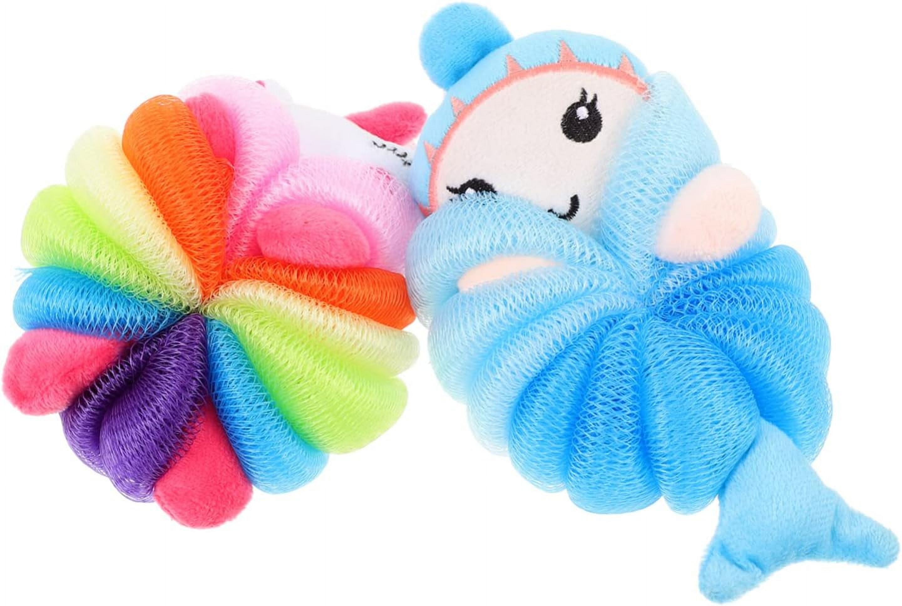 2pcs Loofah Bath Loofahs Body Wash Esponjas para El Cuerpo Cute Shower ...