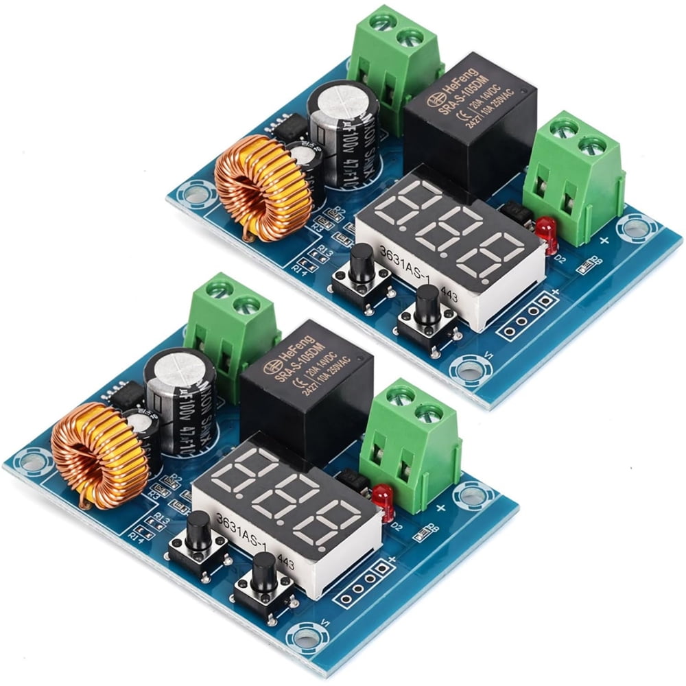 2pcs Low Voltage Digital Protector,12V-36V DC Voltage Protection Module ...