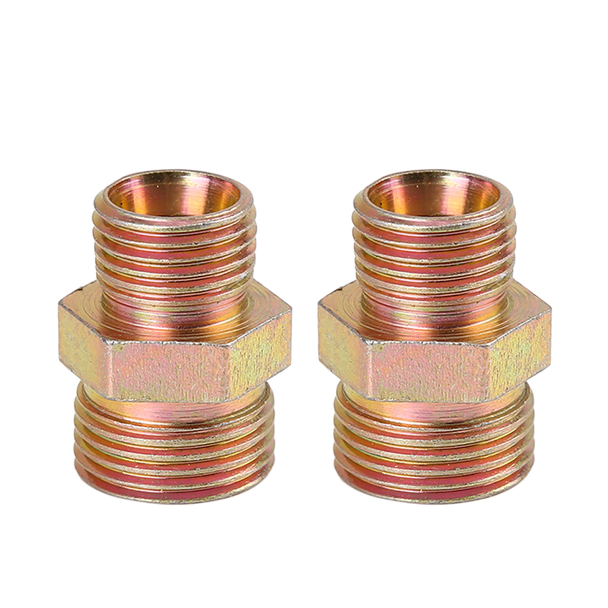2pcs M16 x 1.5mm to M20 x 1.5mm Auto Car Straight Air Pipe Fitting ...