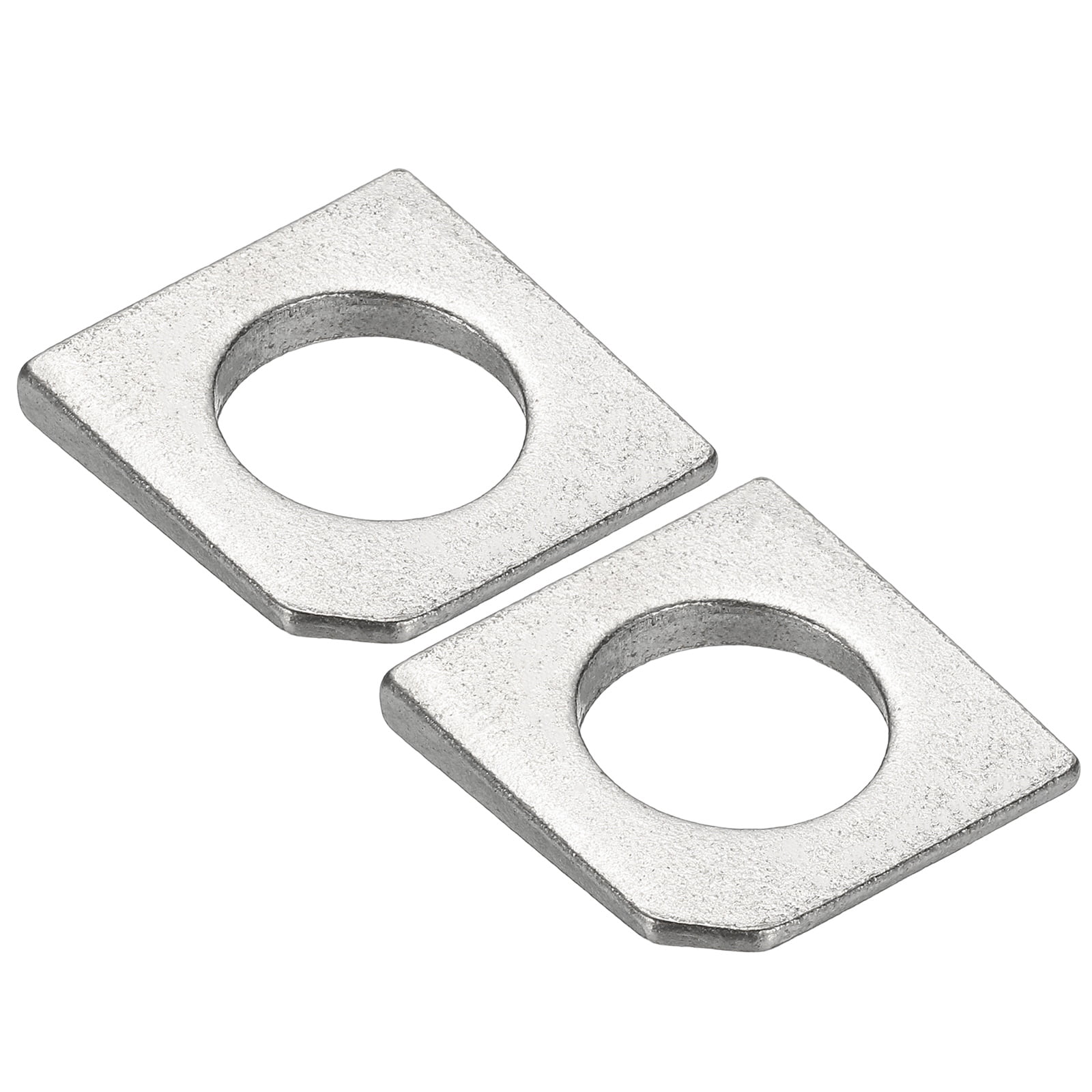 2pcs M22 Beveled Square Washers, 22x40mm Missing Angle Square Beveled ...
