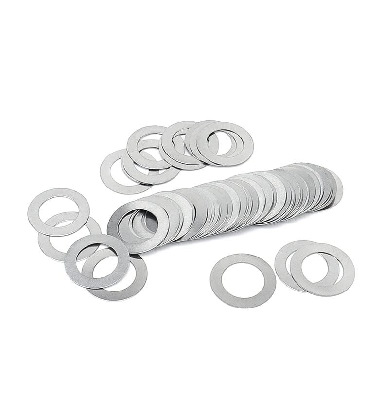 2pcs M6 Flat Washer 304 Stainless Steel Gasket Ring Thin Washers Gaskets Cushion Gap 0.1mm ...