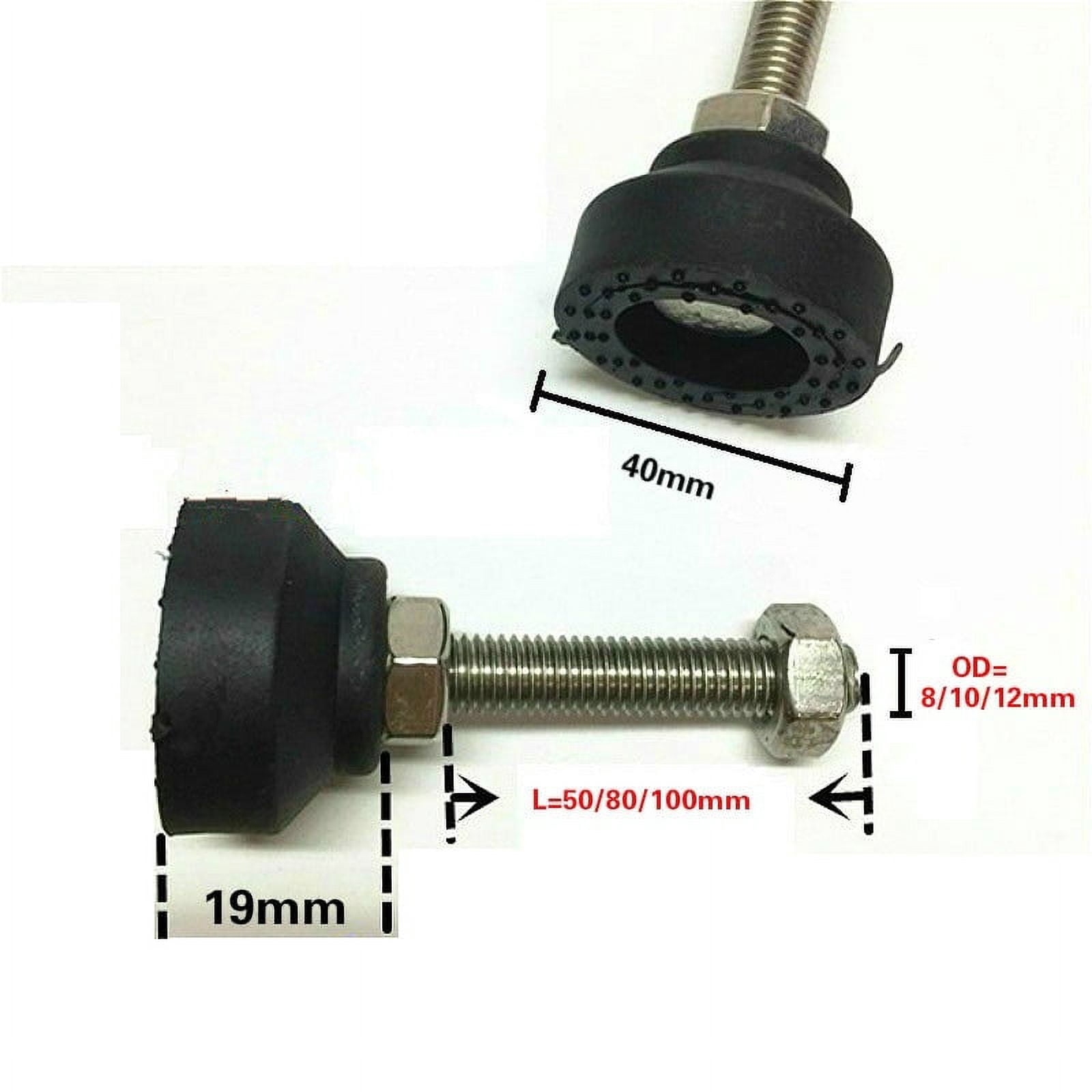 2pcs M8/M10/M12 Adjustable Foot Cups Furniture Glides Articulated ...