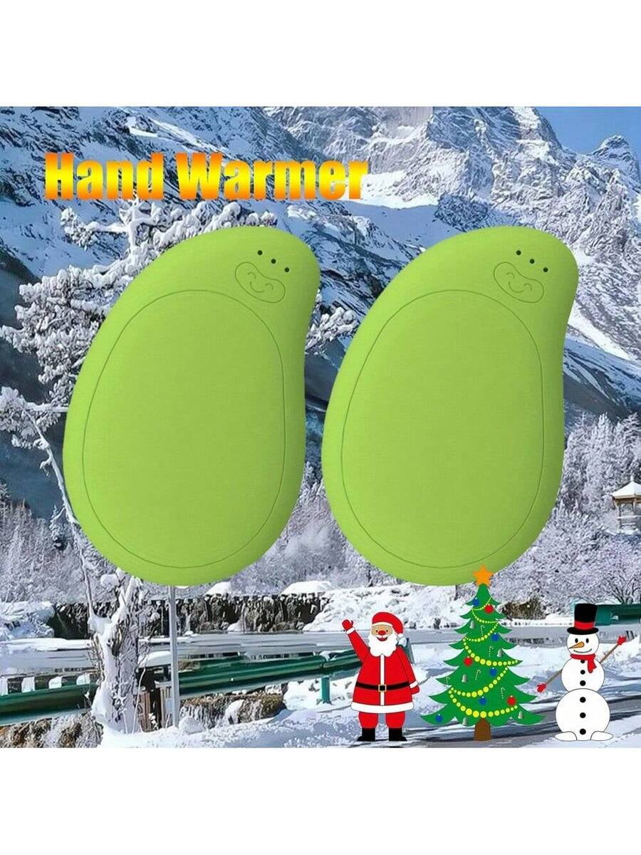 2pcs Magnetic 2-In-1 Rechargeable Hand Warmers 3-Speed Fast Heating ...