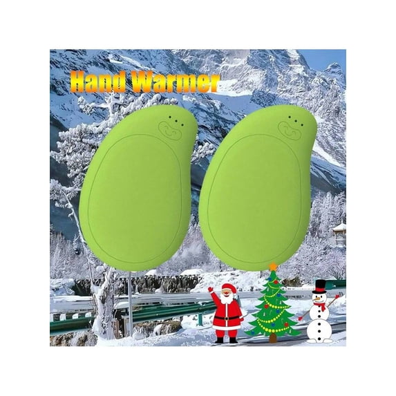 2pcs Magnetic 2-In-1 Rechargeable Hand Warmers 3-Speed Fast Heating ...