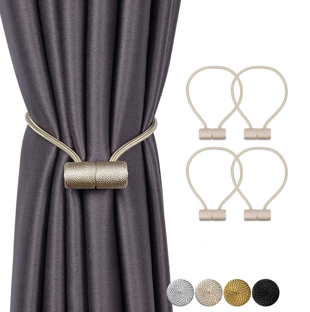 2pcs Magnetic Curtain Tiebacks,Strong Magnetic Window Curtain Tiebacks ...