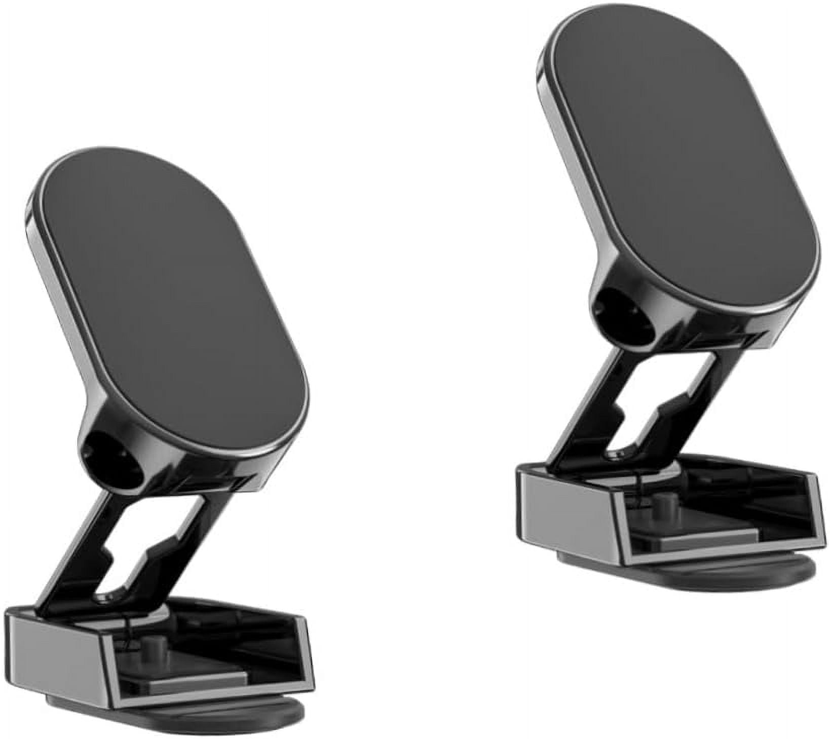 2pcs Magnetic Laptop Adjustable Phone Mount Holder，Alloy Windshield ...