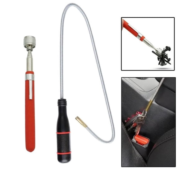2pcs Magnetic Pickup Tool , Flexible Magnetic Pickup 2LB,Telescoping ...