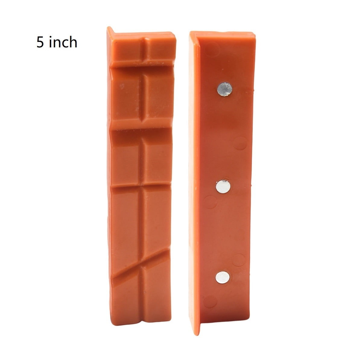 2pcs Magnetic Soft Pad Jaw Rubber for 4/5/6 Inch Bench Vise Machine ...