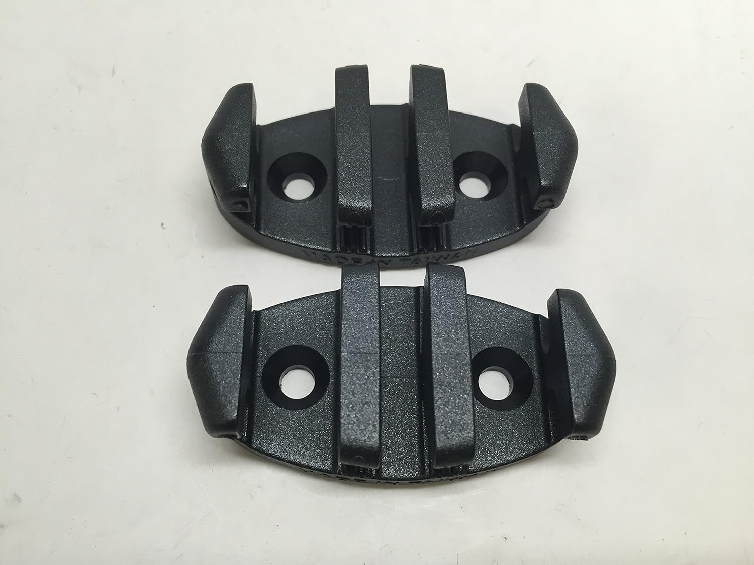 2pcs Marine Boat Canoe Kayak Pair of Black PC Zigzag Anchor Cleat for ...
