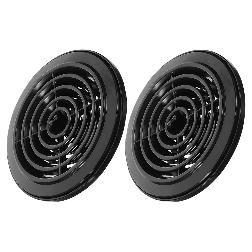 2pcs Marine Ventilation Cover Round Louvered Vent For Rv Boat And Yacht ...
