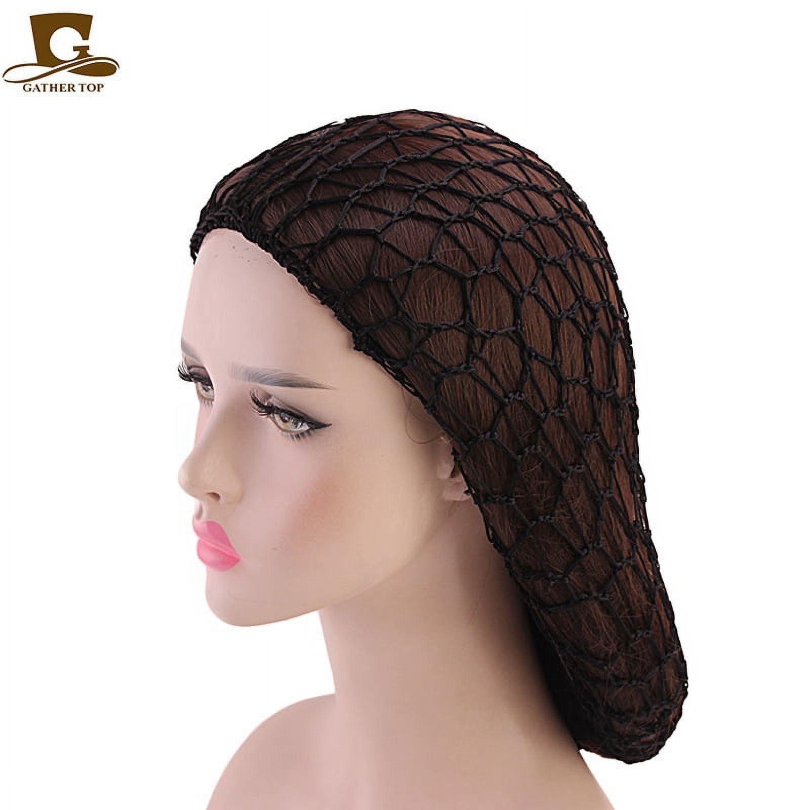 2pcs Mesh Sleeping Hats Crochet Hair Net Mesh Hair Wrap Women Sleeping ...