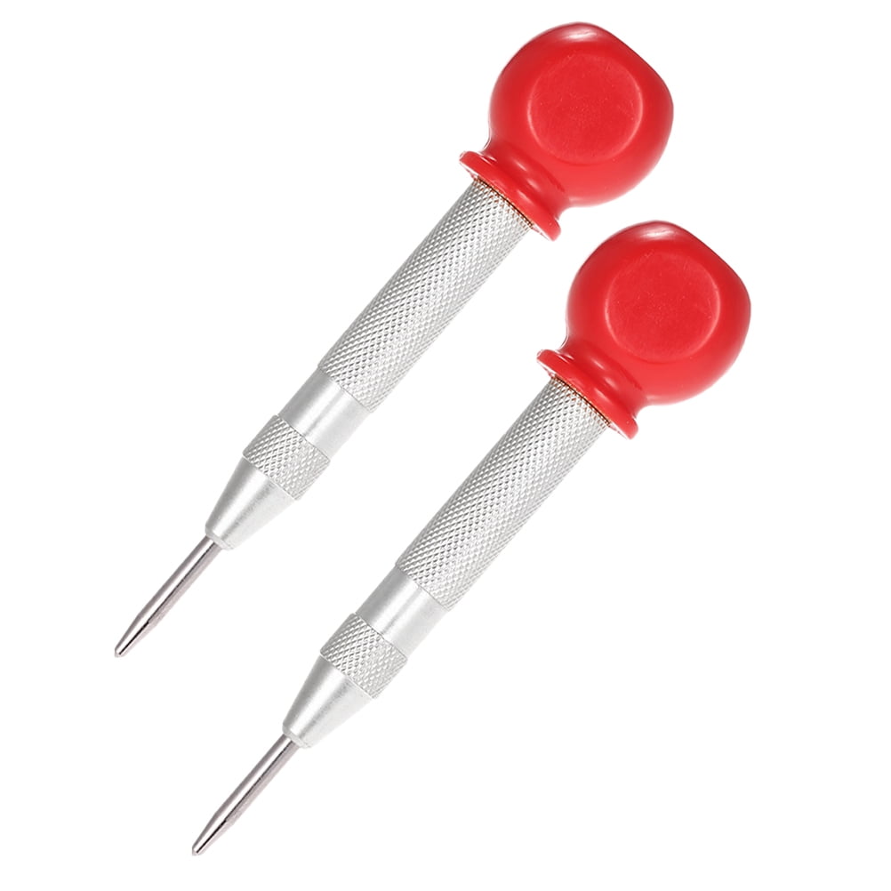 2pcs Metal Center Hole Punch Spring Loaded Punch Tool Metal Spring ...