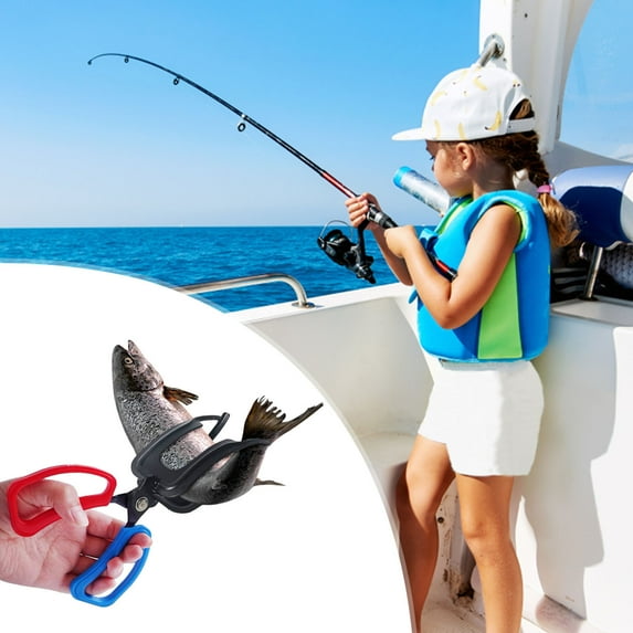 2pcs Metal Fish Control Pliers, Heavy Duty Fishing Equipment Clamp ...