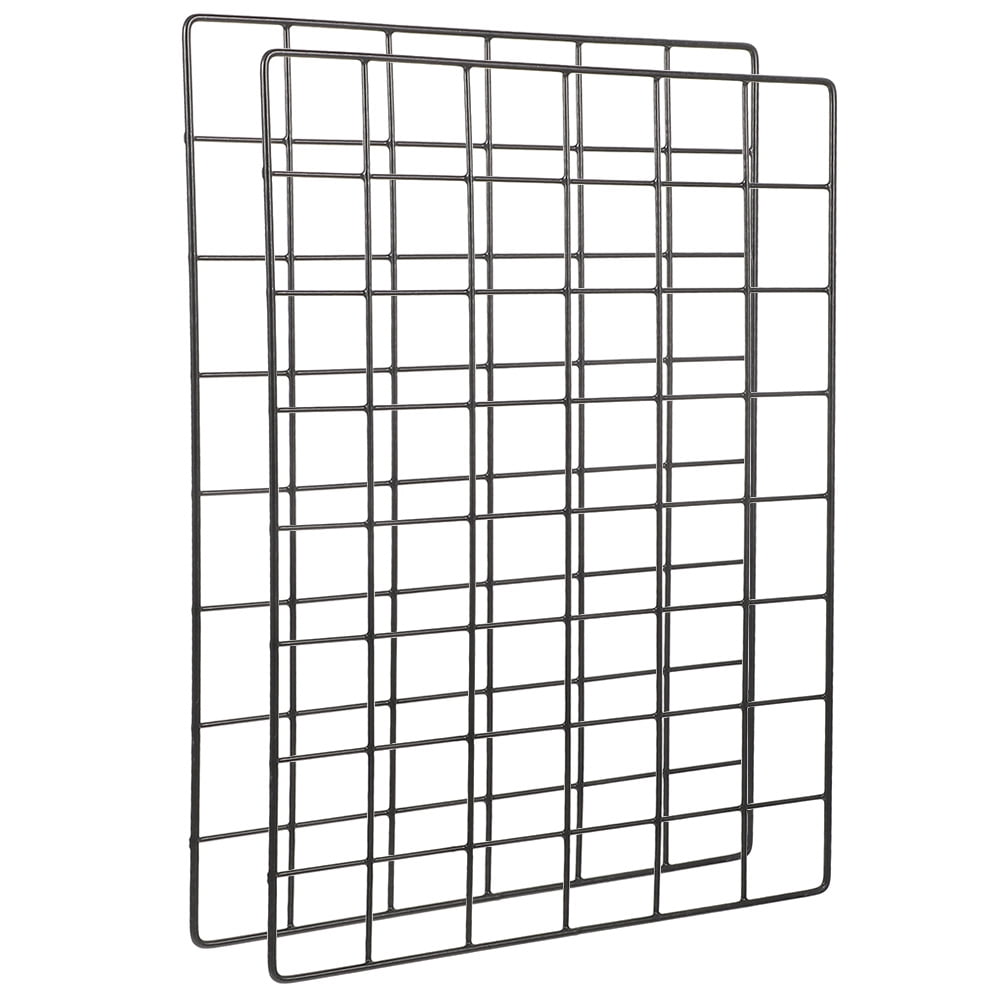 2pcs Metal Grid Wall Panels Wall Photos Organizers Grid Picture Frames ...