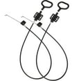 2-Pack Metal Recliner Pull Handles with D , Universal Replacement for ...