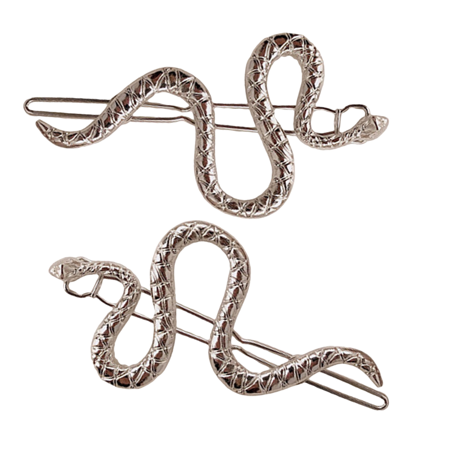 2pcs Metal Snake Shaped Hairpin Serpents Versatile Hair Pin Side Bangs ...