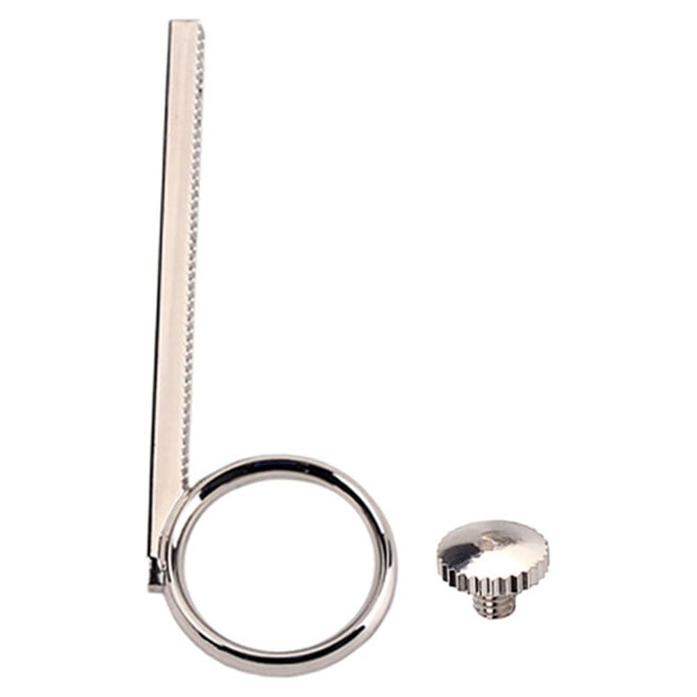 DEEPCRAFF Trumpet Accessory Silver Metal 2Pcs 3.0x1.8x0.2In - Walmart.com