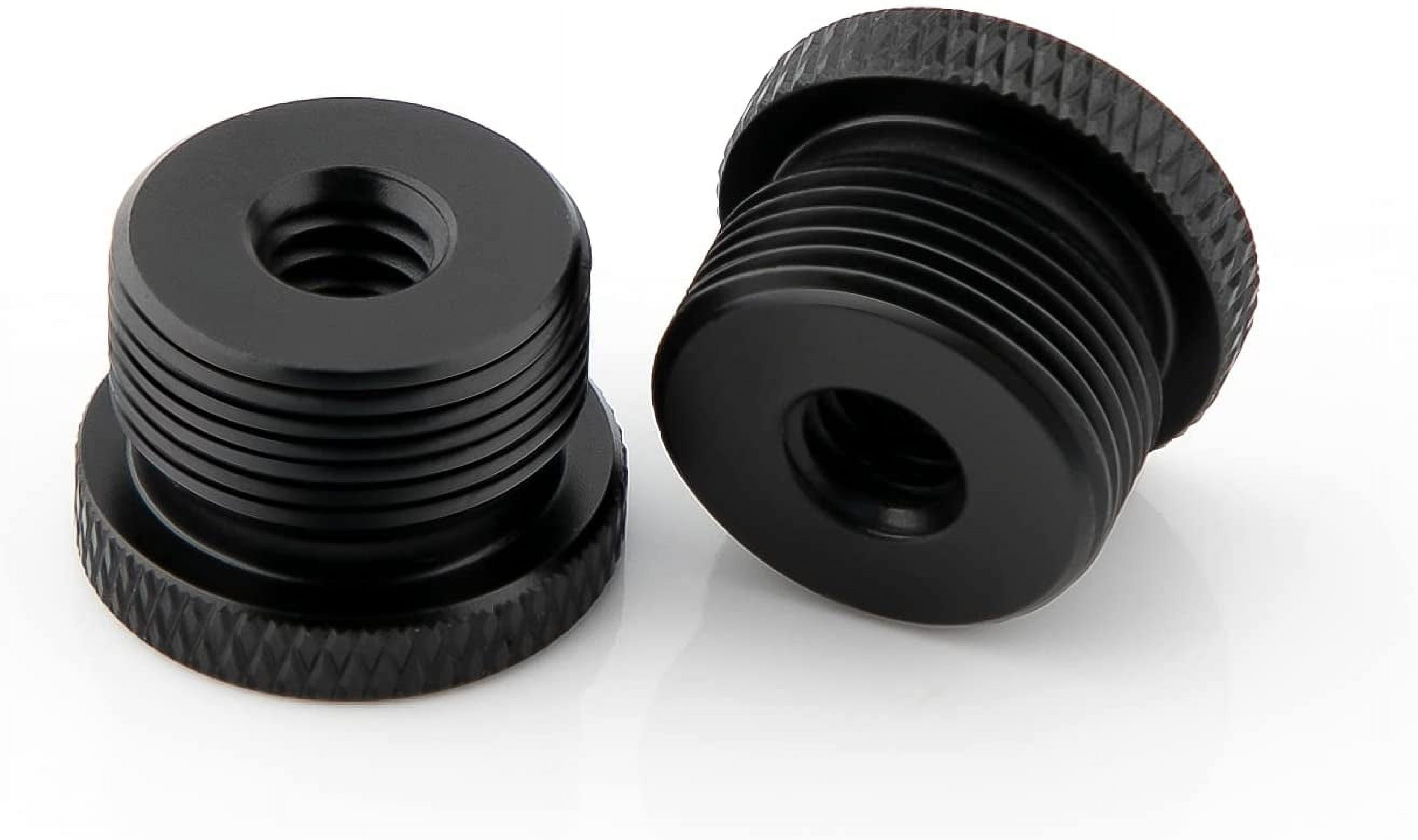 2pcs Mic Foot Adapter Screw Thread Adapter 1/4 Female to 5/8 Male Tripod Screw Adapter for ...