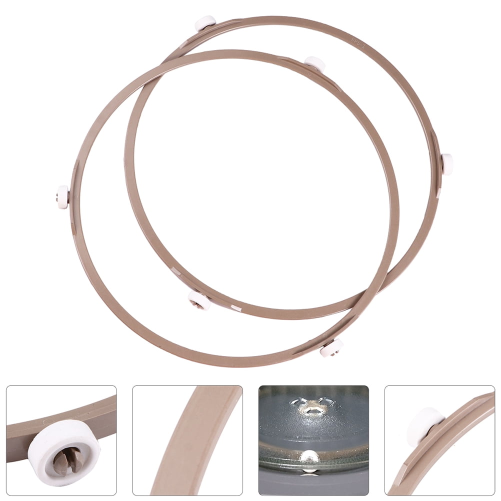 2pcs Microwave Turntable Ring Microwave Oven Tray Microwave Glass ...