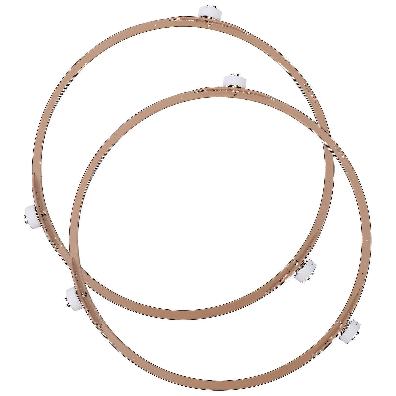 2pcs Microwave Turntable Rings Microwave Oven Tray Rotating Roller ...