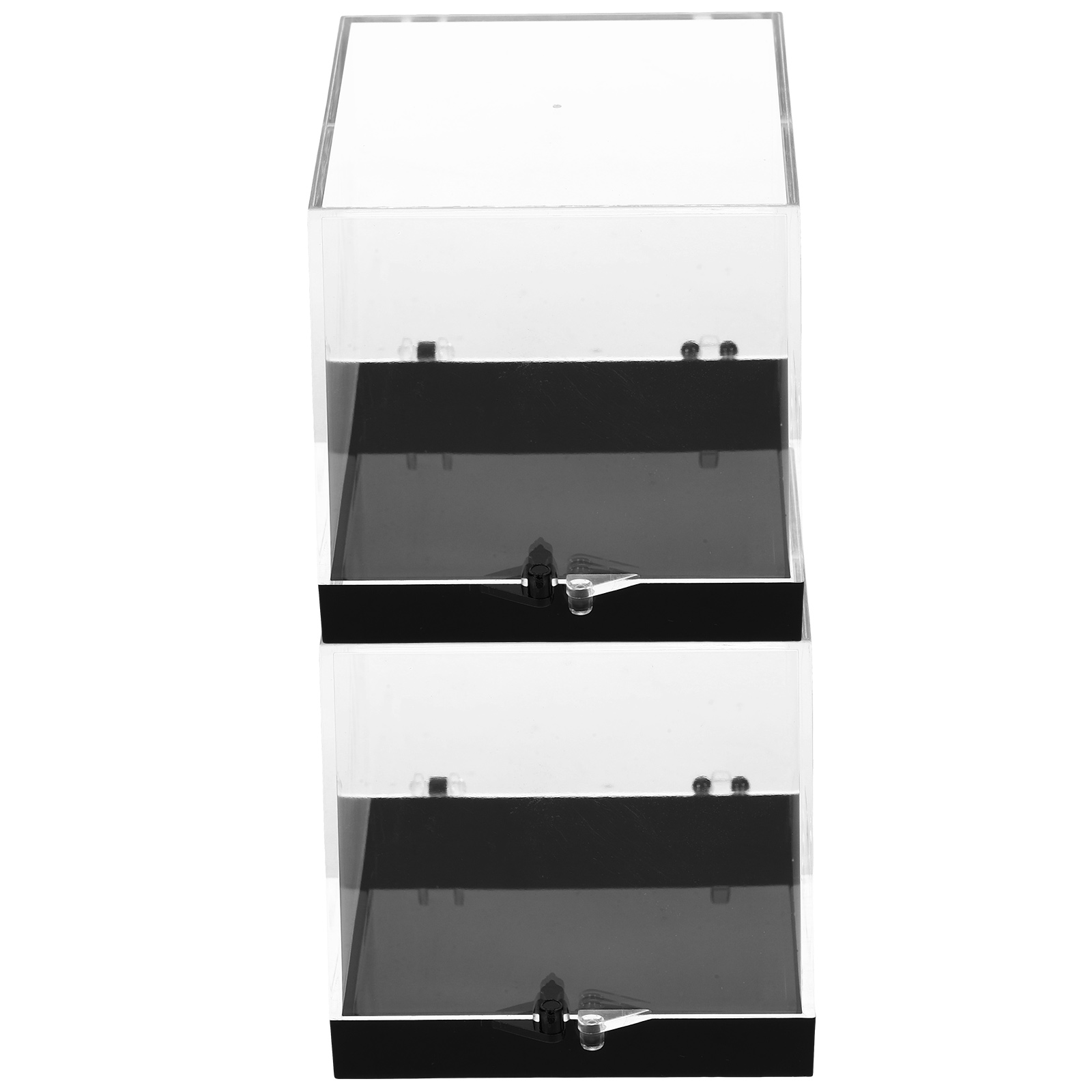 Clear Square Display Boxes for Specimen Storage Multi Color Plastic 2 ...