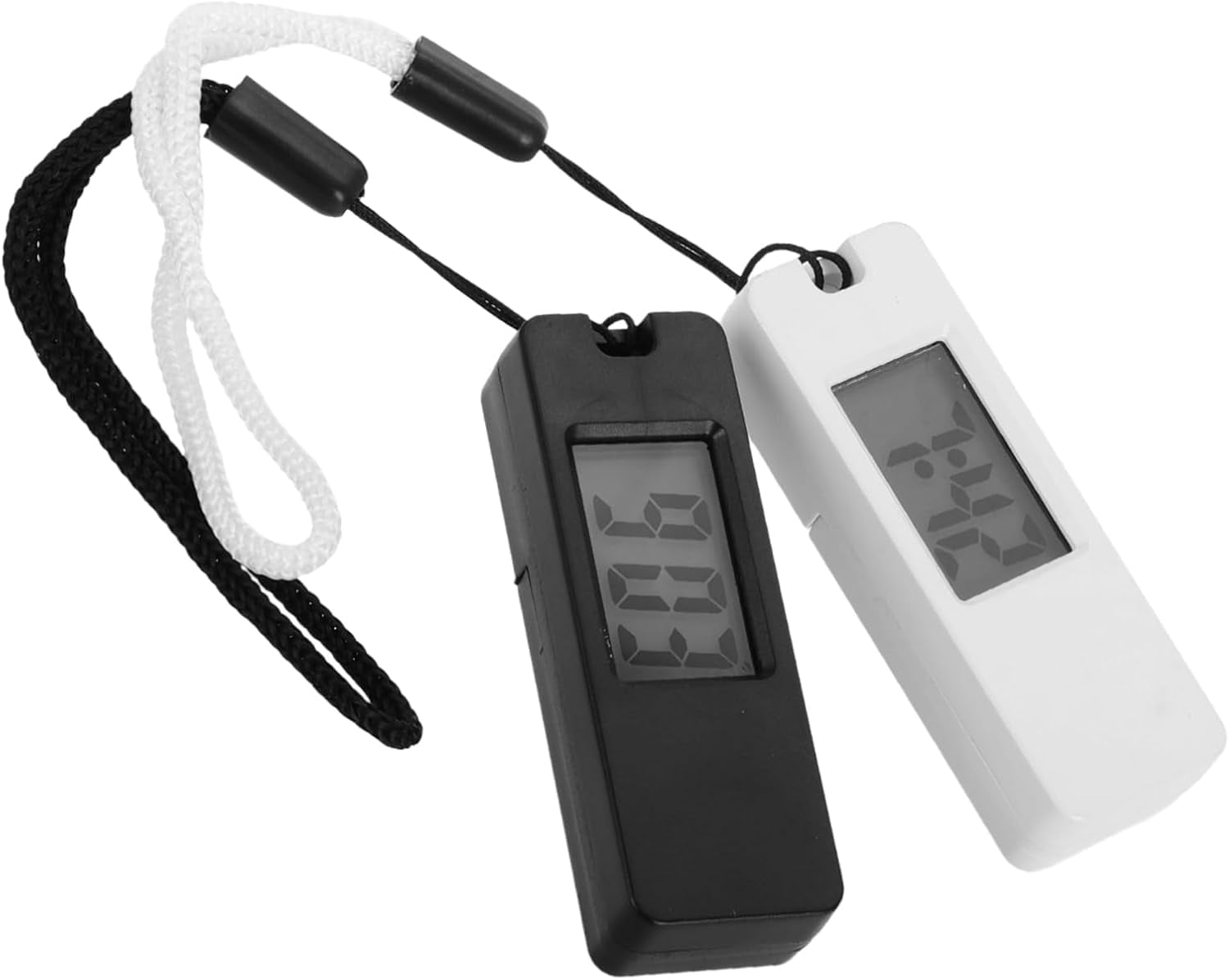 2pcs Mini Portable Digital Clock Keychain for Silent Electronic Watch ...