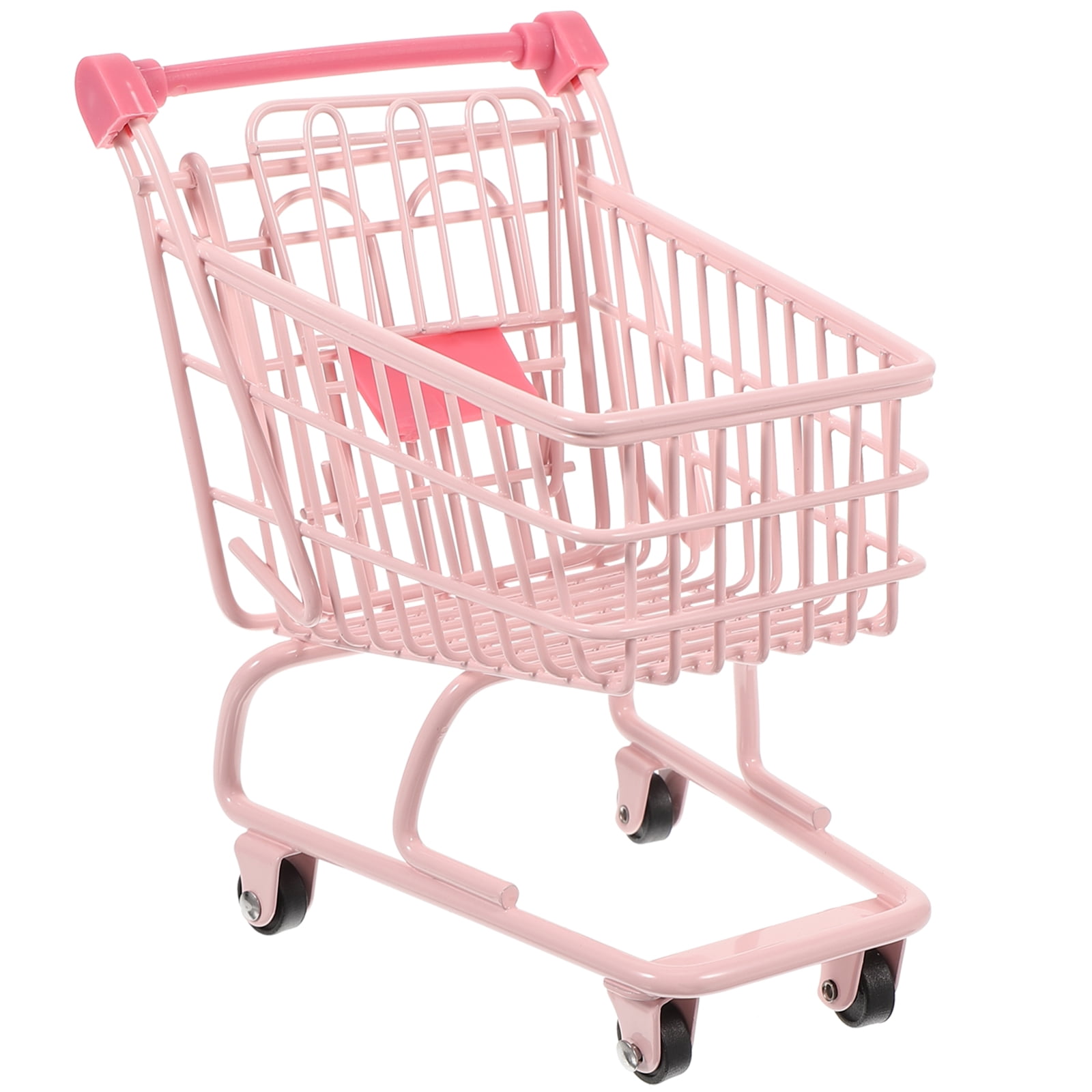 2pcs Mini Shopping Cart Sundry Storage Small Shopping Cart Photo Prop ...