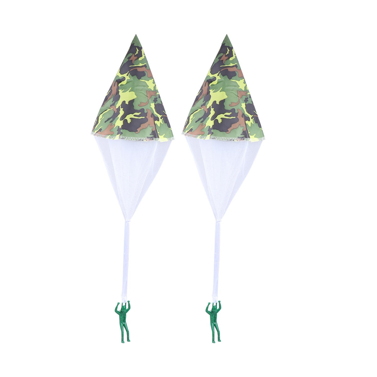 2pcs Mini Soldier Parachute Toy Free Hand Throw Toys Kids Outdoor ...